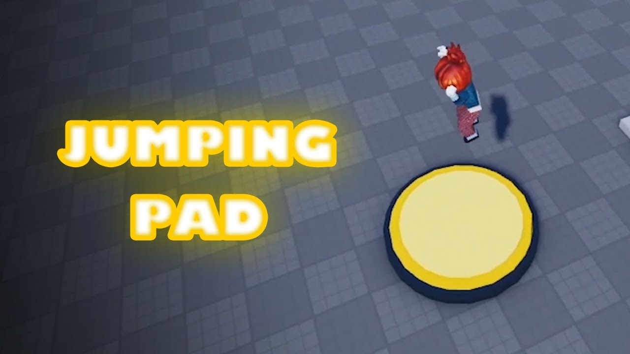 Roblox studio tutorial : How to make a jumping pad - YouTube