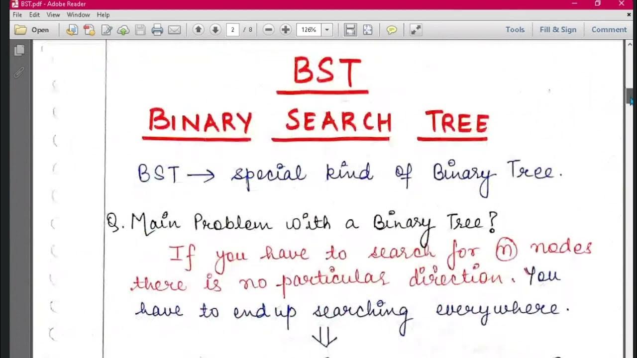 Module 4 : BST Introduction and Insertion - YouTube