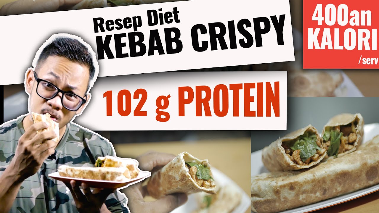 [ Resep Diet ] Kebab Chicken High Protein Rendah Kalori, Dijamin Enak ...