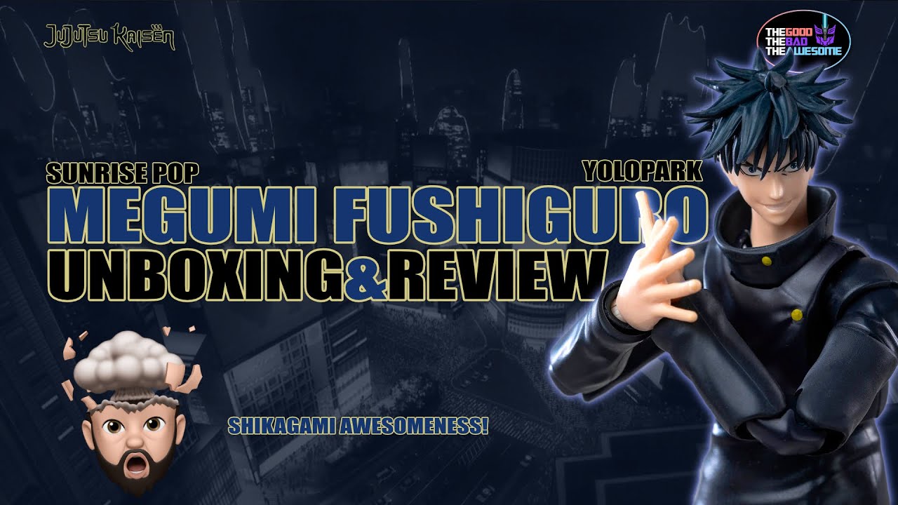 YoloPark Jujutsu Kaisen Megumi Fushiguro Review - With This Treasure ...