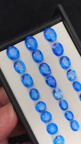 Beautiful coated topaz Weight 60 carats #youtubeshort #viral #short ...