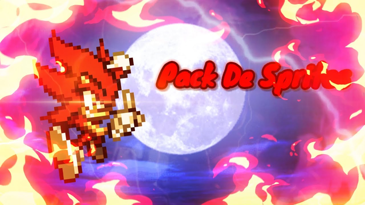 Pack de Sprites do New Fire Sonic feito por mim - YouTube