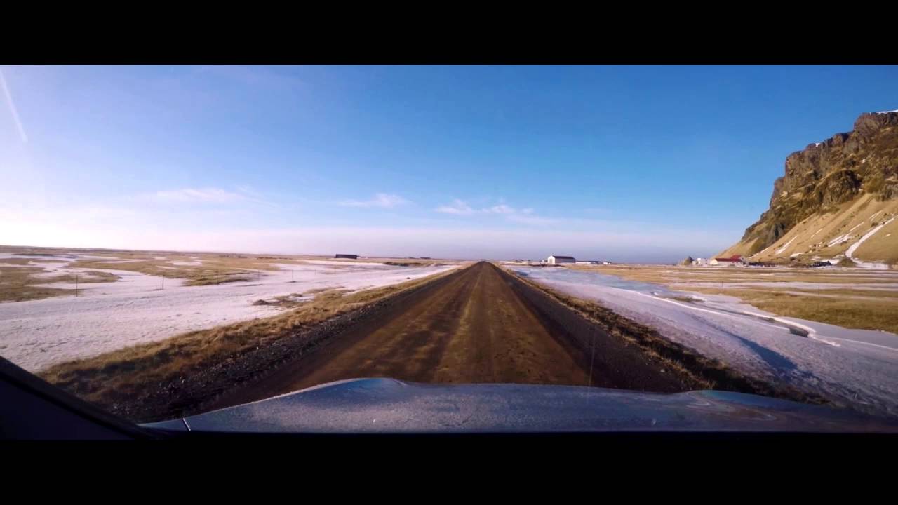 Iceland dash cam complete , widescreen edit, HD720 - YouTube