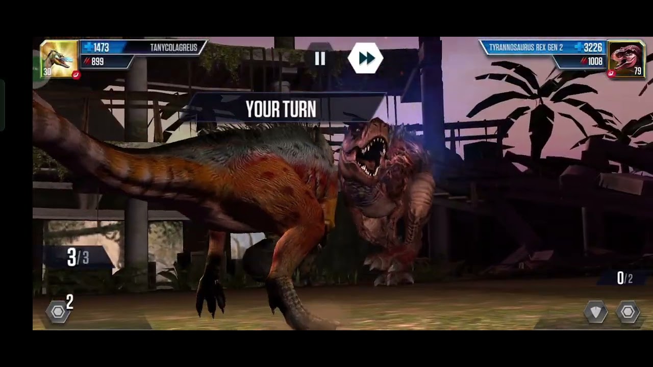 Completing the event T-REX ESCAPE! || JURASSIC WORLD THE GAME || ROYAL ...