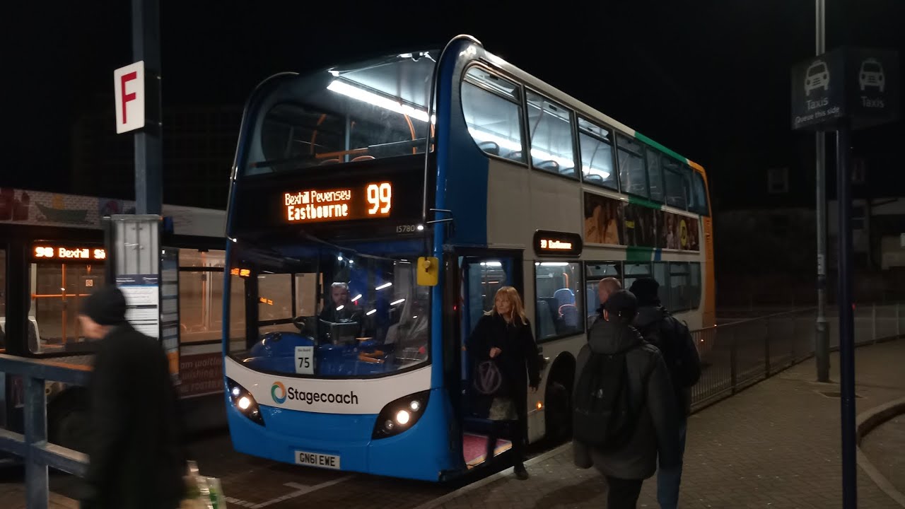 Onboard Stagecoach Bus 15780 (GN61 EWE) | Scania N230UD ADL Enviro400 ...