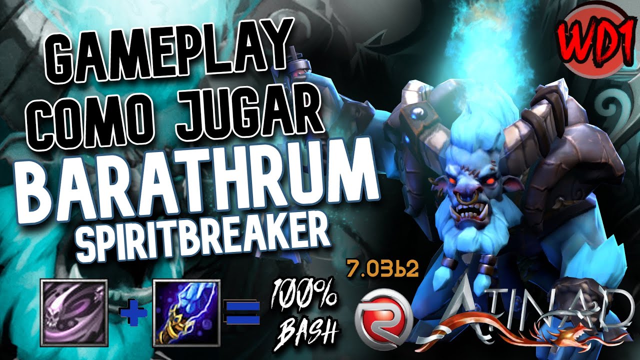 🏆COMO JUGAR CON BARATHRUM👊💥 PLATA Y MIEDO NUNCA TUVE XD - Dota 1 RGC 🎮☑ ...