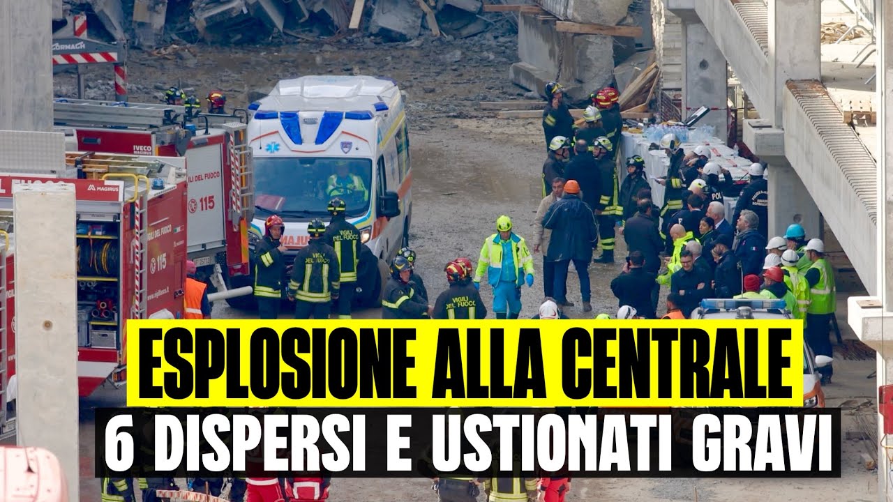ULTIM'ORA ESPLOSIONE NELLA CENTRALE IDROELETTRICA DI SUVIANA: 3 MORTI ...