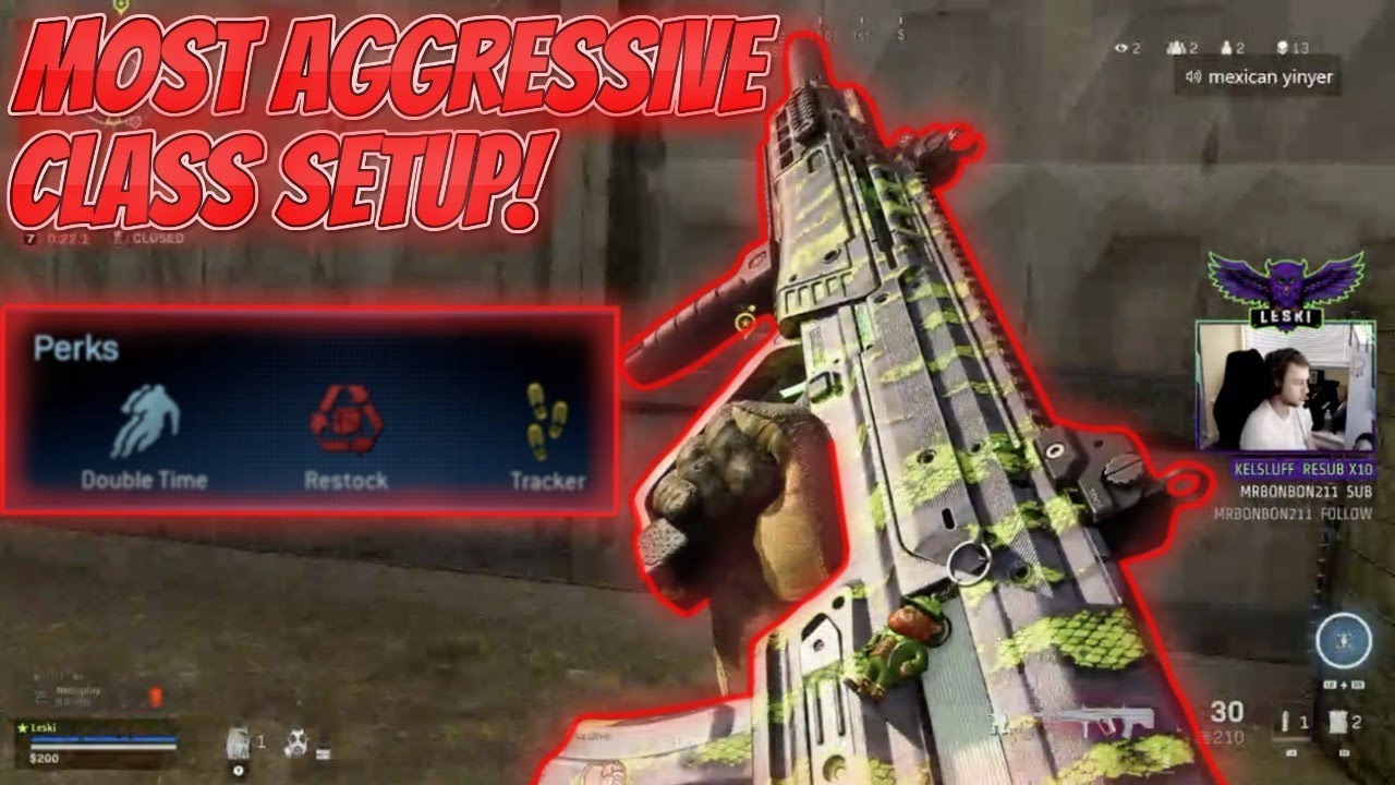 THE MOST AGGRESSIVE WARZONE CLASS EVER! - Call of Duty: Modern Warfare ...