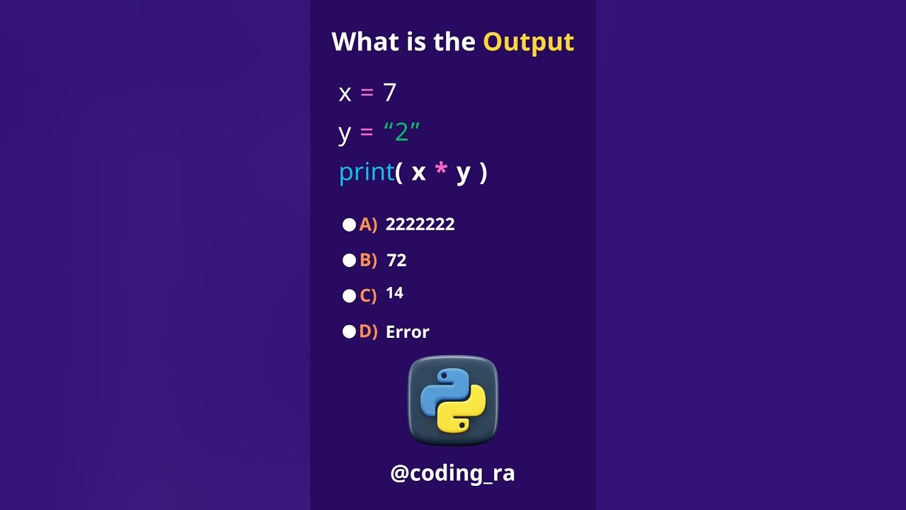 Comment Your Answer #h_abdulrahman #python #python3 #معانا_ولا_مش_معانا #pythoncoding # ...