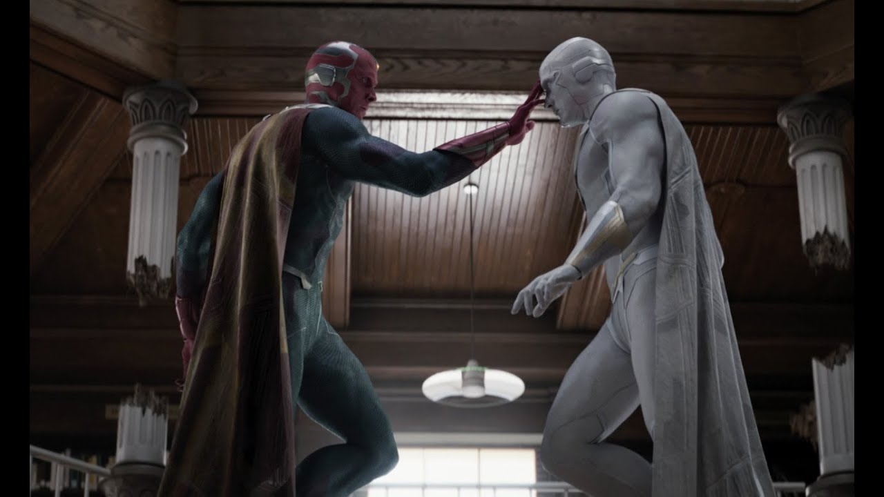 WandaVision Episode 9 - Hex Vision Activates White Vision's Memory ...