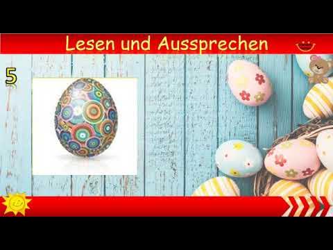 Frohe Ostern !! Happy Easter !! Deutsch lernen !! Learn German !! - YouTube