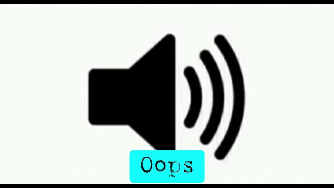 Oops - Sound Effect - YouTube