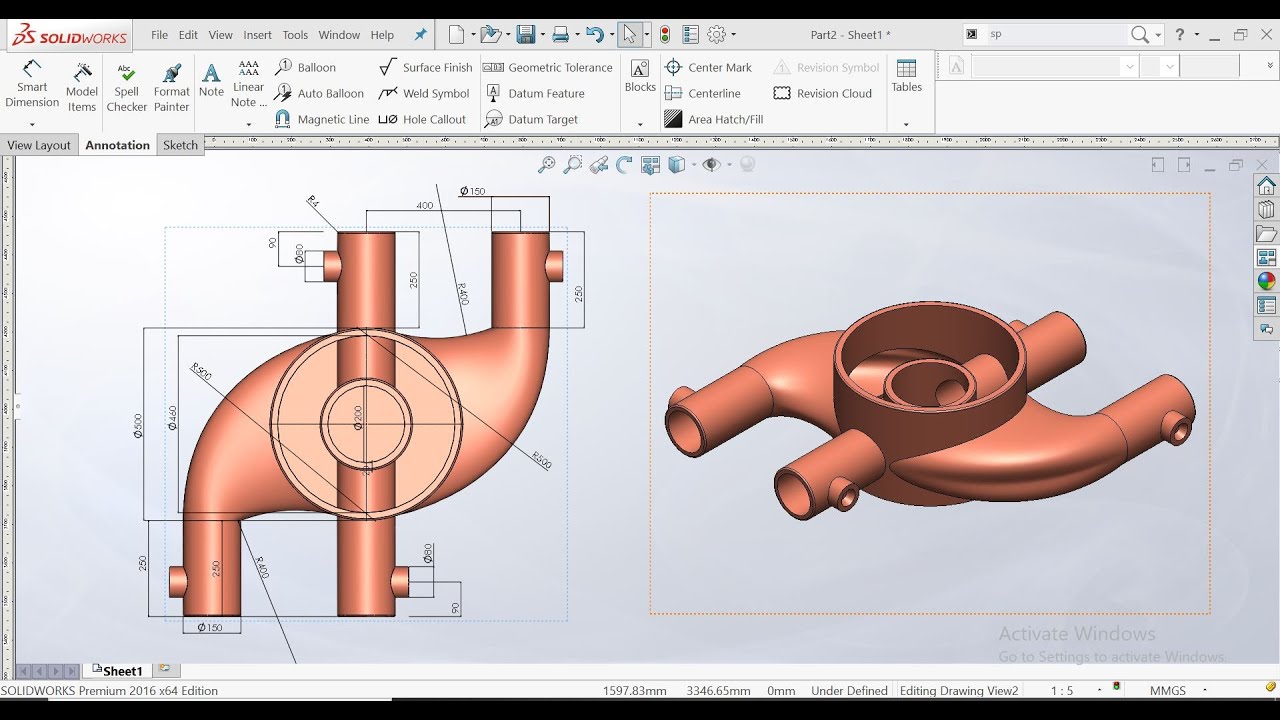 SolidWorks Tutorial for Beginner Exercise #26 - YouTube