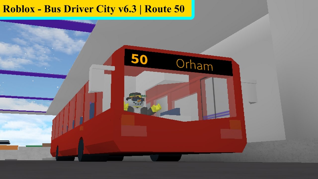 Roblox - Bus Driver City v6.3 | Route 50 - YouTube