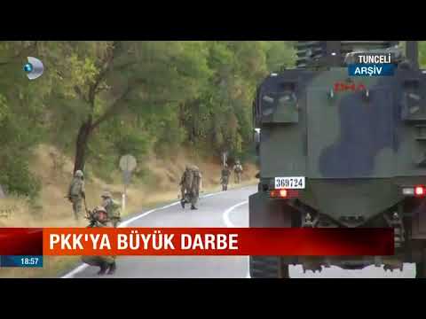 Pkk'ya Büyük Darbe. Tunceli Nazimiye ile Pülümür arasında 9 terörist etkisiz hale getirildi.