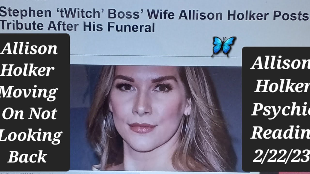 Allison Holker "Wife" Of Stephen "tWitch" Boss Psychic Reading - YouTube