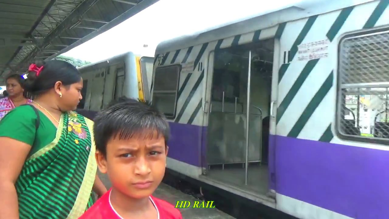 Howrah to Bandel local train - YouTube