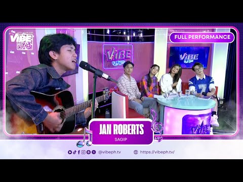 VIBE PH | Jan Roberts performs “Sagip” live on Vibe Up 🎤💜 
