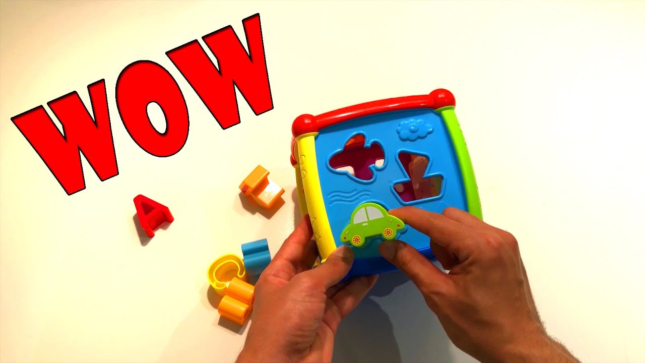 Learn colors Shapes and Letters with Colorful music Box Kids Toys - YouTube