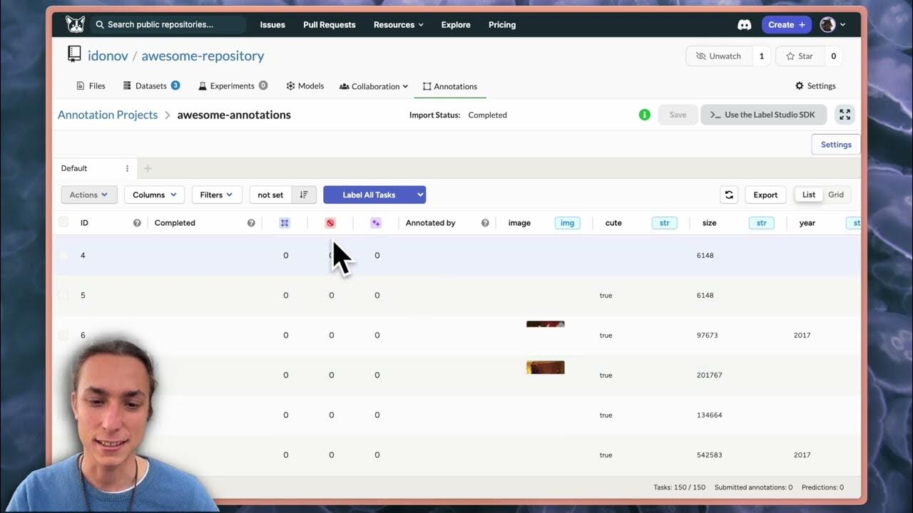 How to Manually Annotate Data on DagsHub using Label Studio - YouTube