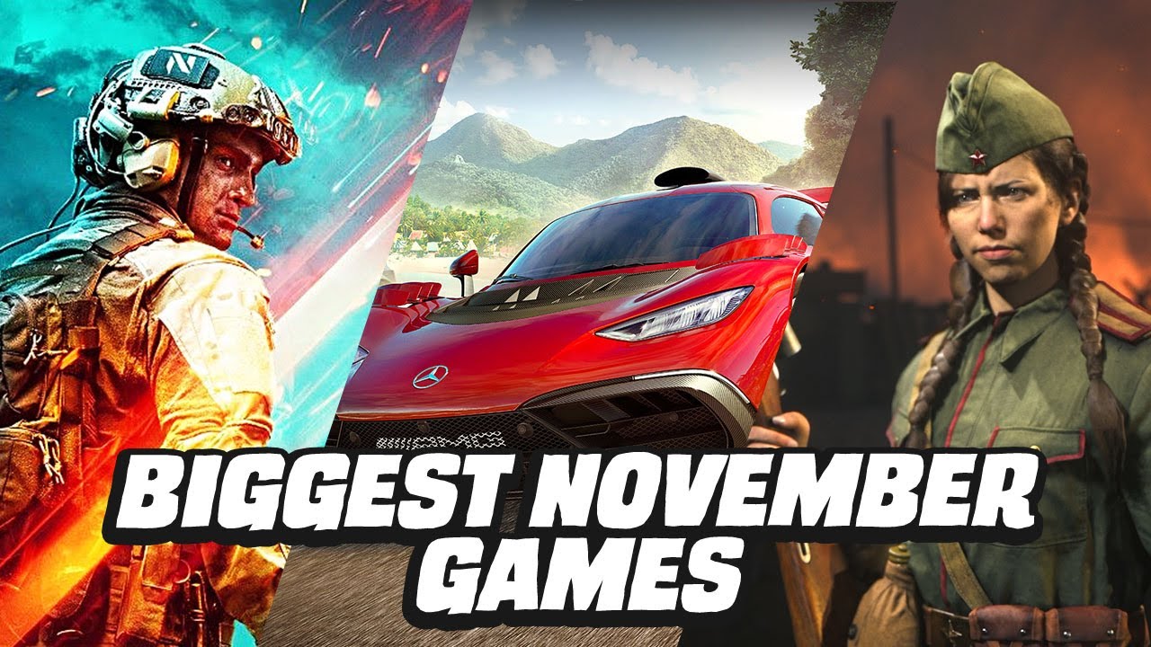 Biggest Games Releasing November 2021 - YouTube