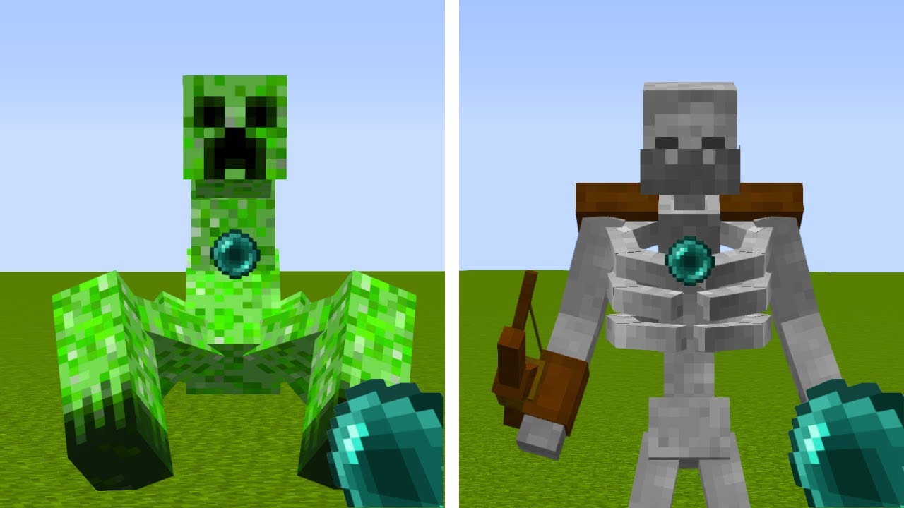 what's inside the mutant mobs??? minecraft compilation - YouTube