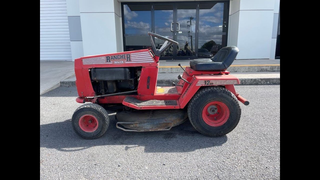 Rancher Rover Ride-on Mower - YouTube