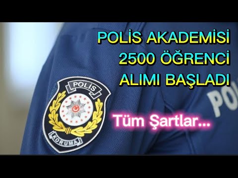 POLİS OLMAK İSTEYENLER İÇİN İLAN GELDİ...