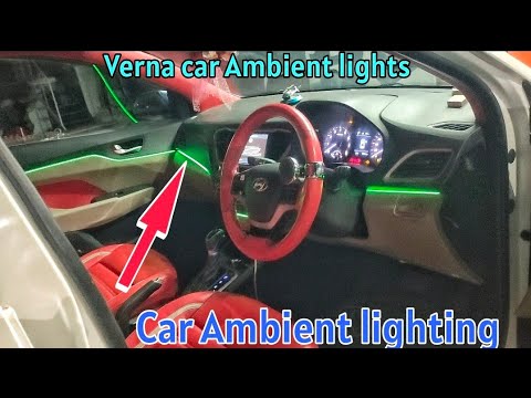 how to Car Ambient lights, Cars Best Ambient k3 light, #carambientlight ...