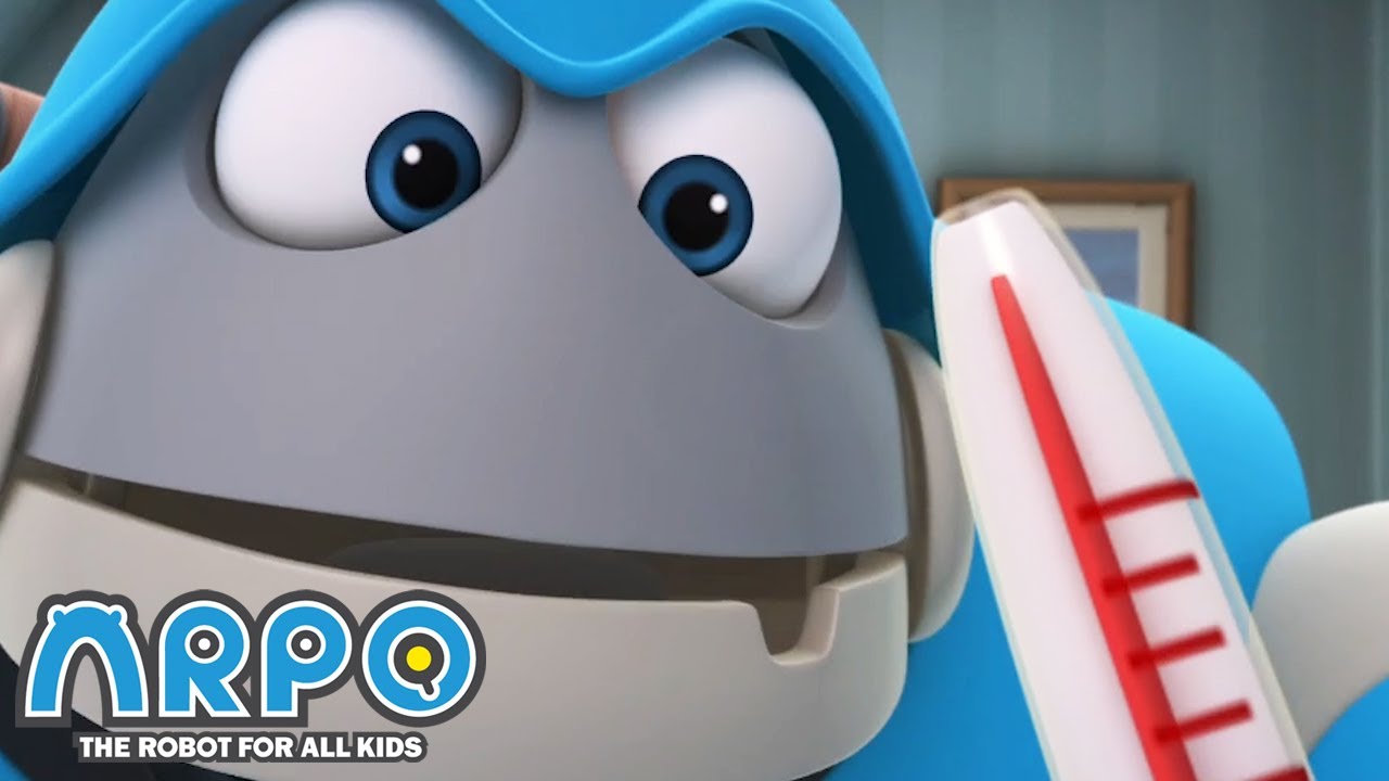 Arpo the Robot | Joey is Ill | Best Moments | Funny Cartoons for Kids ...