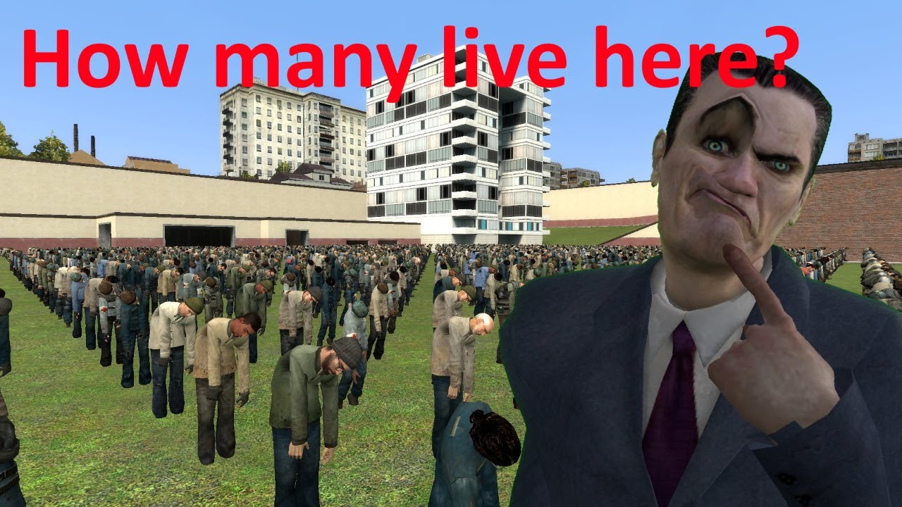 What is the Real Population of Gmod? - YouTube