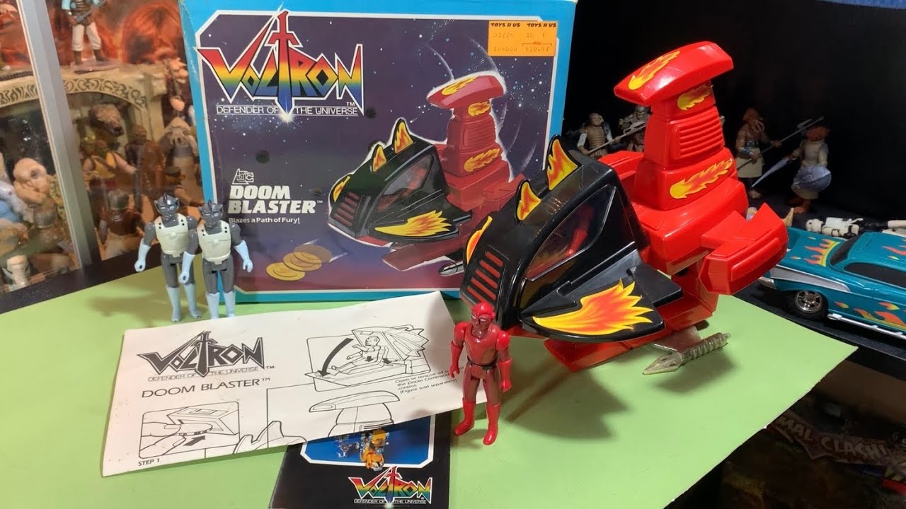 Doom Blaster & Doom Commander Vintage Voltron Action Figure & Vehicle ...