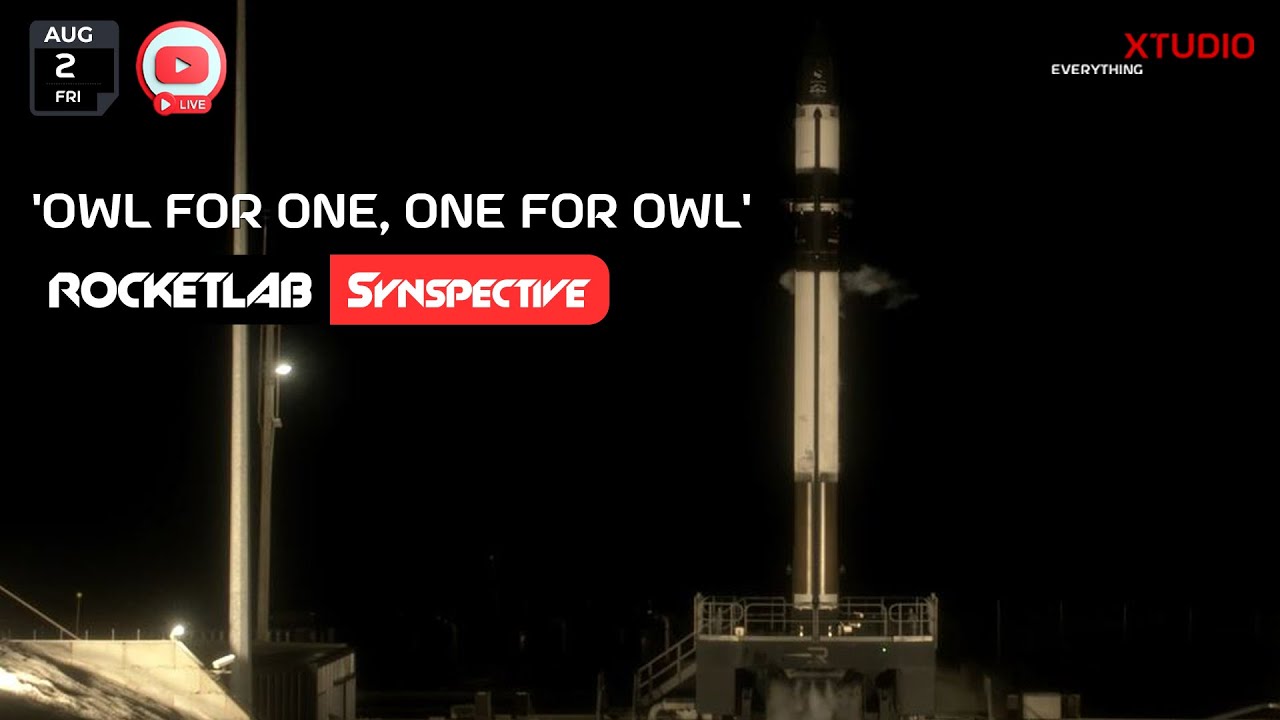 Rocket Lab -Launched 'Owl For One, One For Owl' Mission - YouTube