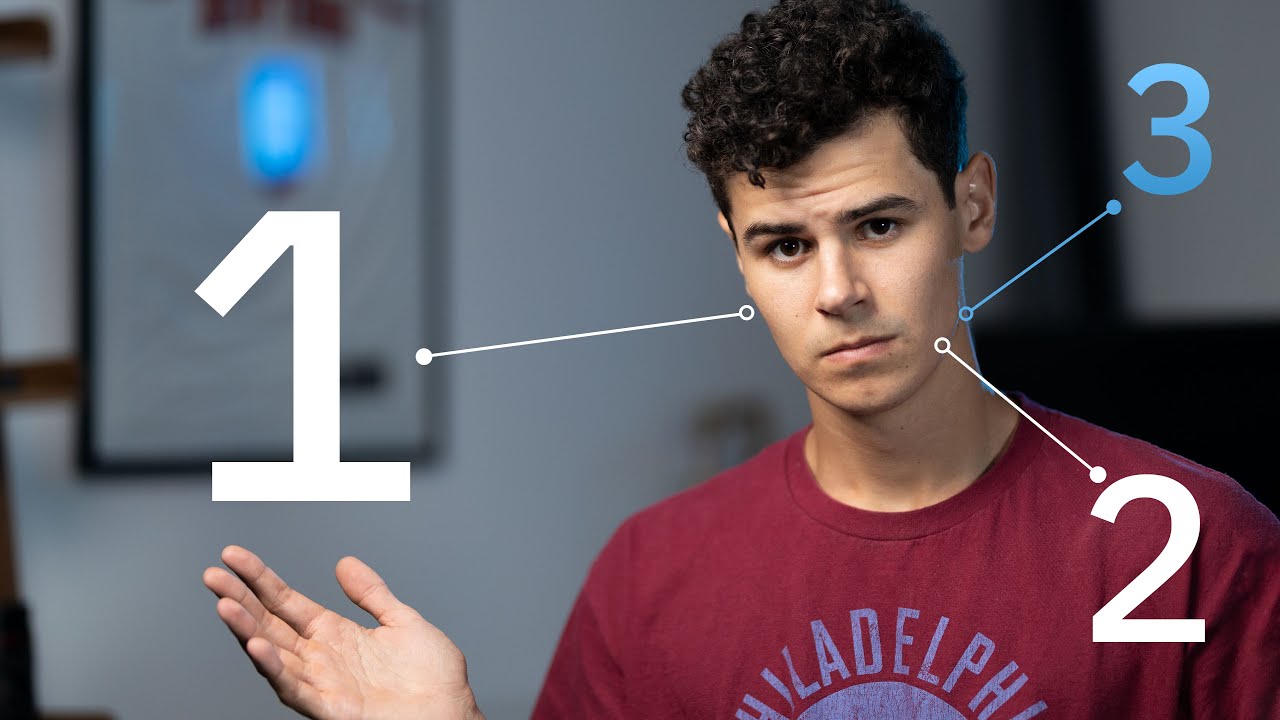 Three Point Lighting Setup in 3 Minutes - YouTube