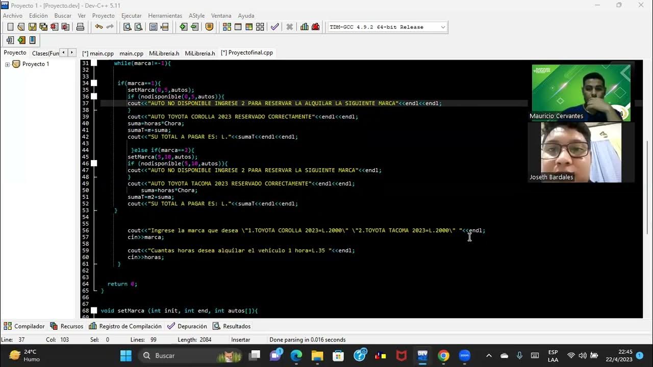 Proyecto Final Programacion - YouTube