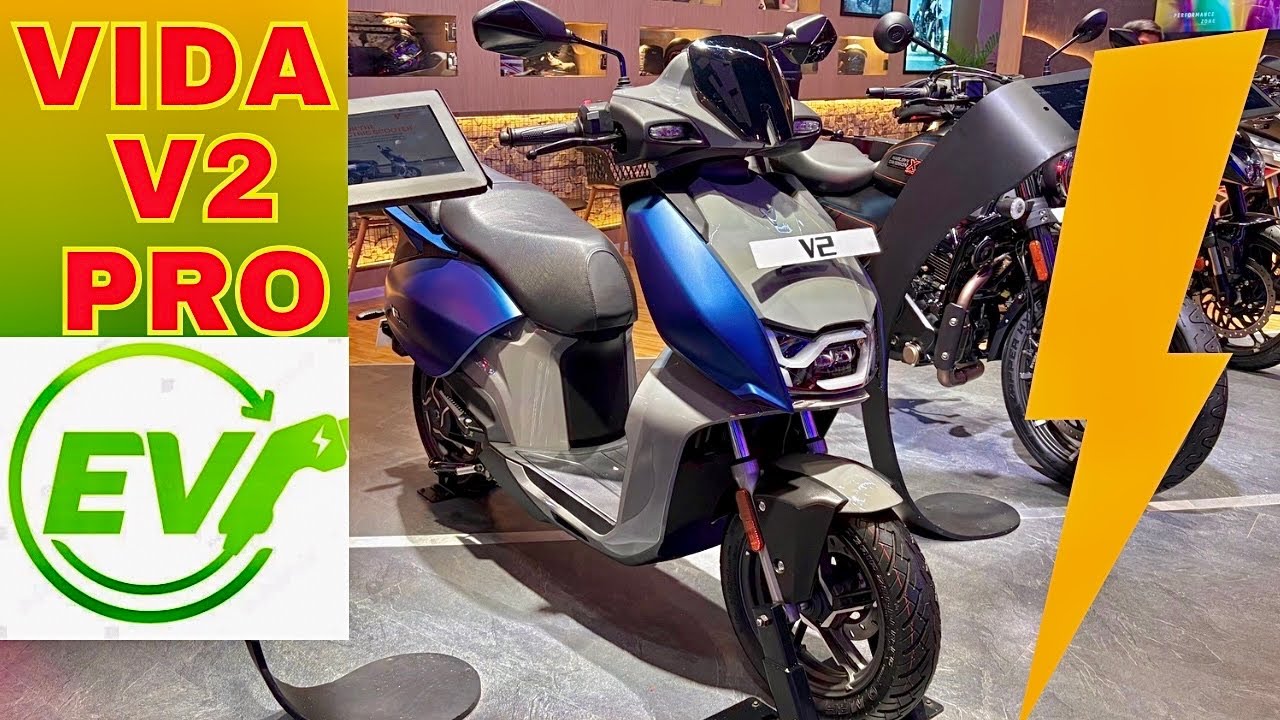 Vida V2 Pro EV Scooter – Features, Price & Performance Explained! - YouTube