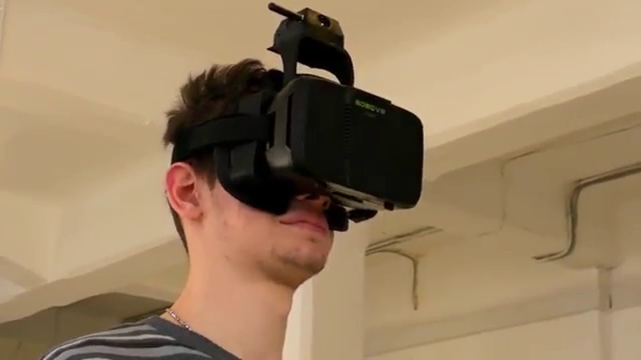 Virtual Reality Vr Helmet Precise 2cm Tracking Indoor Youtube