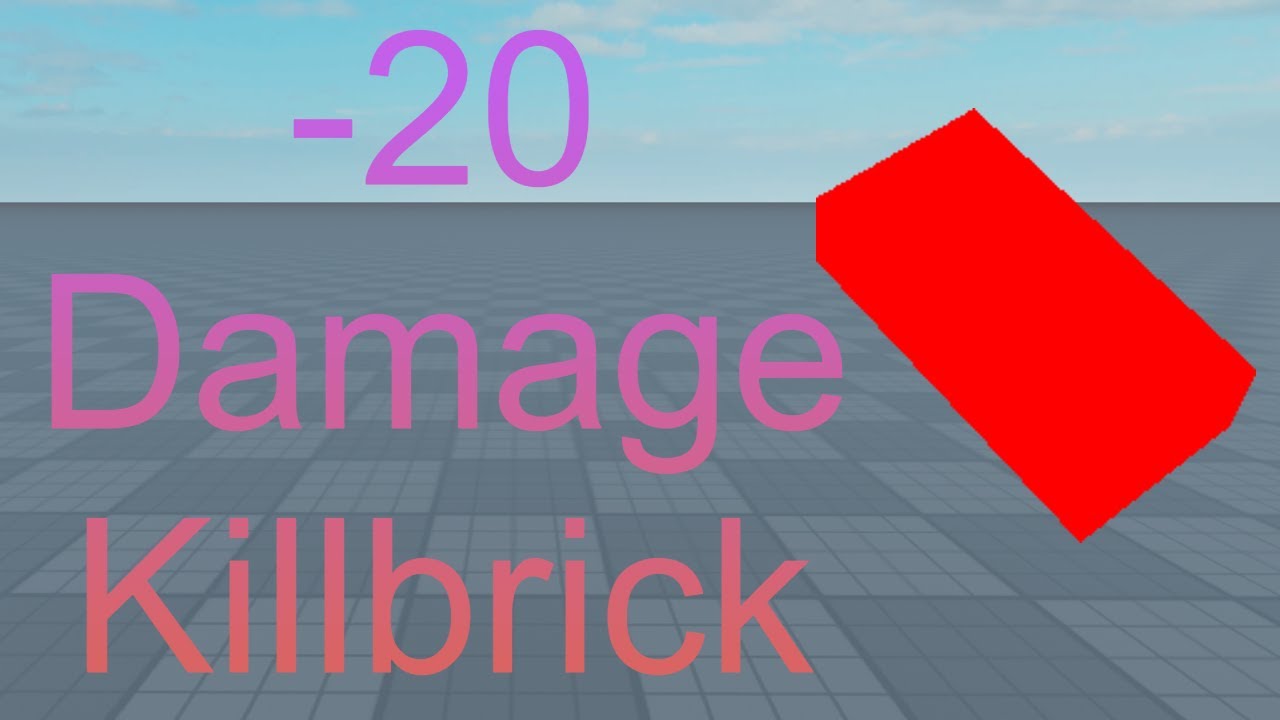 Making a Simple Killbrick!! Script is in the description! - YouTube