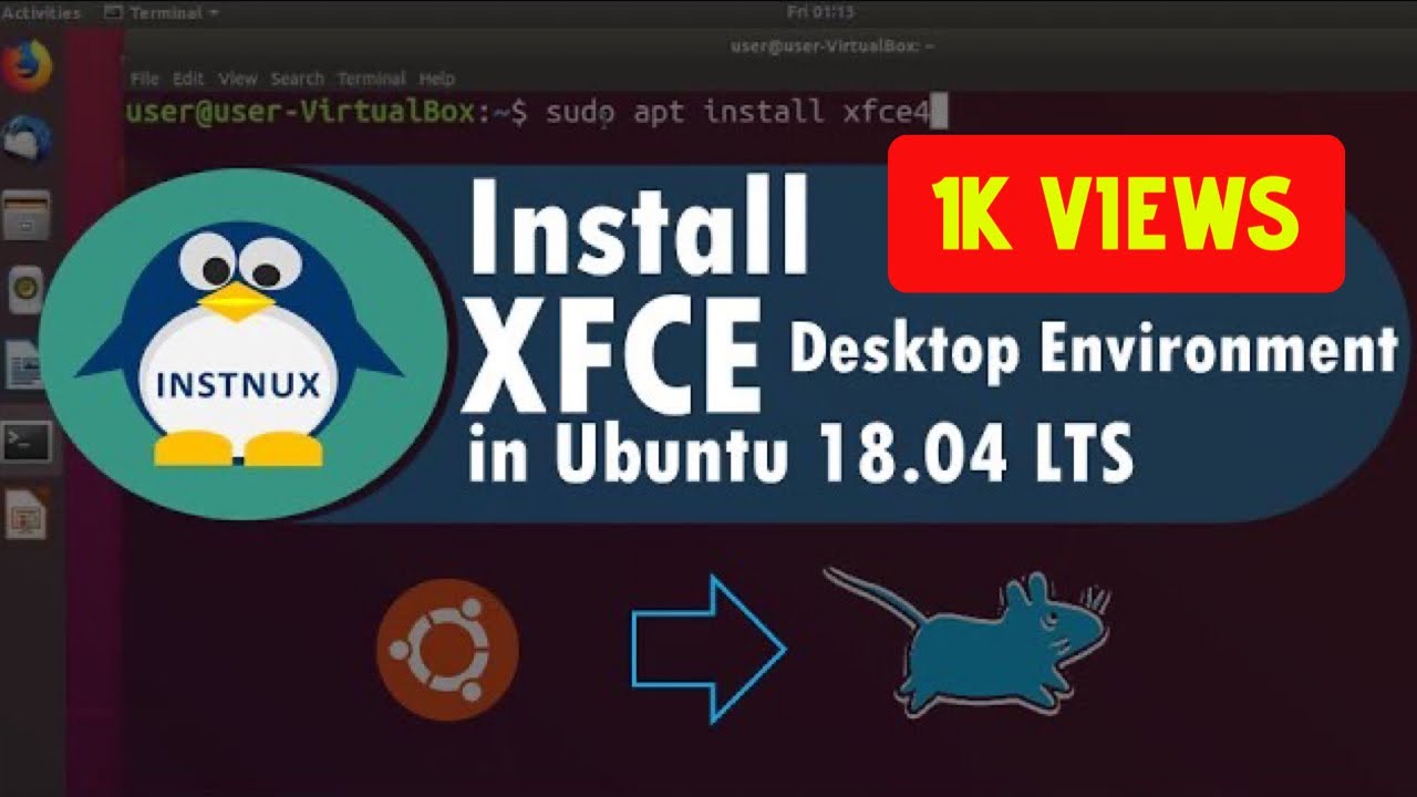Install XFCE in Ubuntu - YouTube