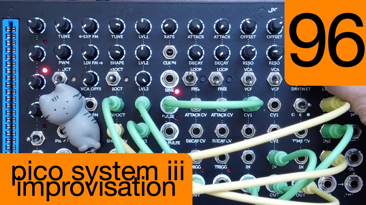 #96 Erica Synths Pico System iii Improvisation - YouTube