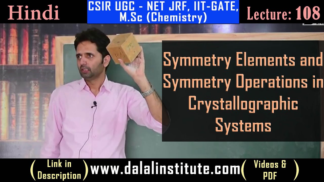 Symmetry Elements and Symmetry Operations in Crystallographic Systems ...