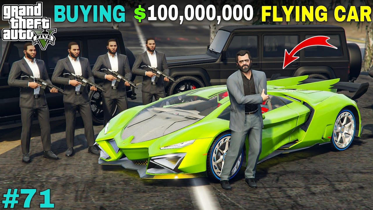 BUYING MOST EXPENSIVE FLYING SUPER CAR | GTA 5 GAMEPLAY #71 - YouTube