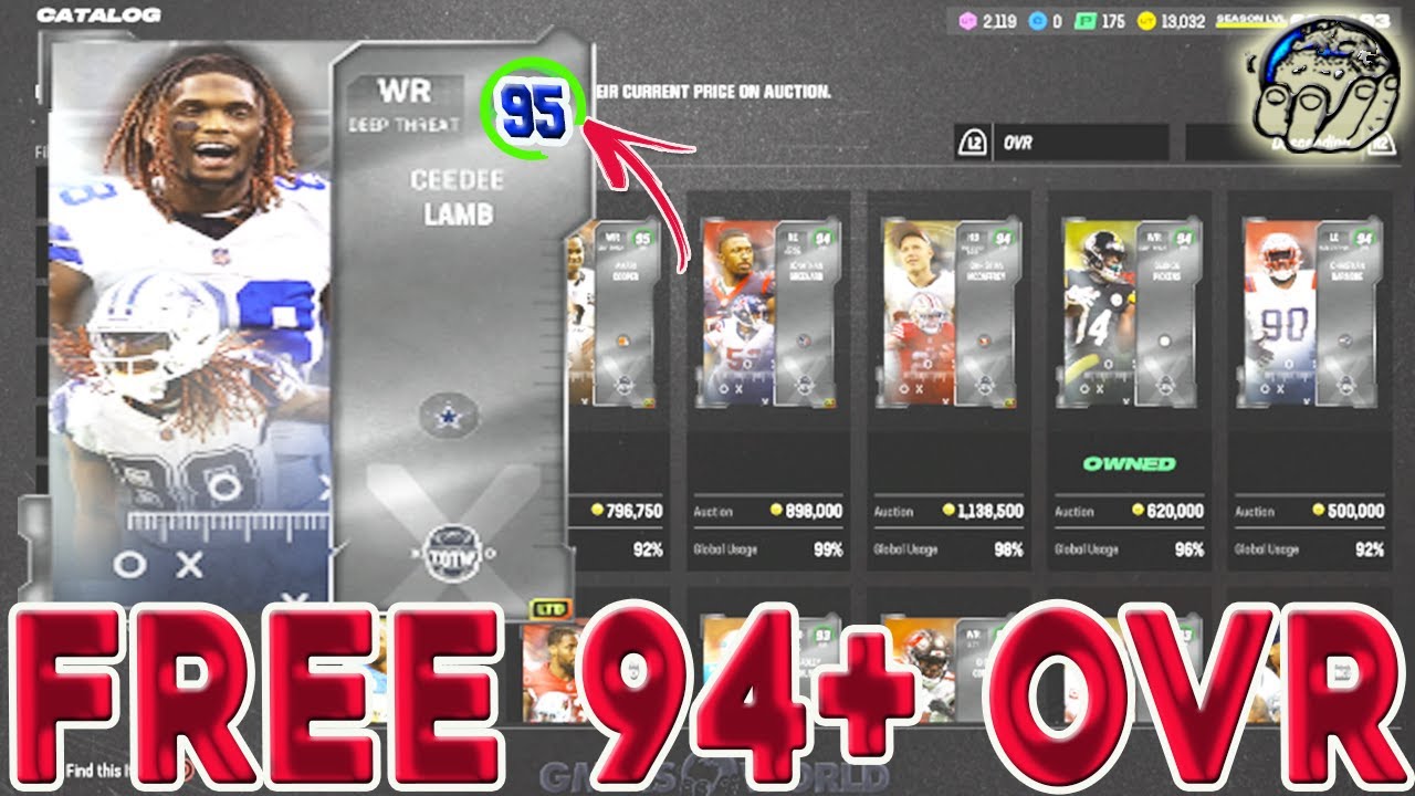 HOW TO GET ANY 94+ OVR PLAYOFFS RELEASE I CHAMPION FREE IN MADDEN 24! Madden 24 Ultimate Team ...
