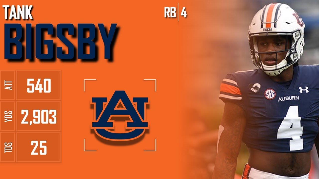 Tank Bigsby | 𝟜 | Auburn Tigers RB - YouTube