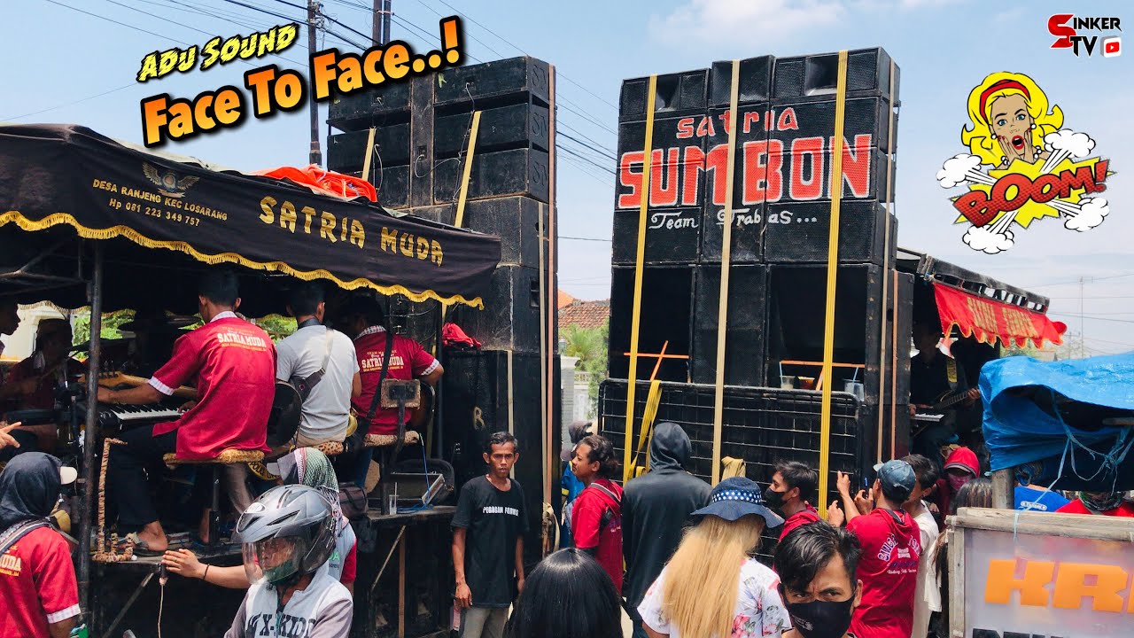 Face To Face Adu Sound System | Satria Muda Vs Satria Sumbon - YouTube
