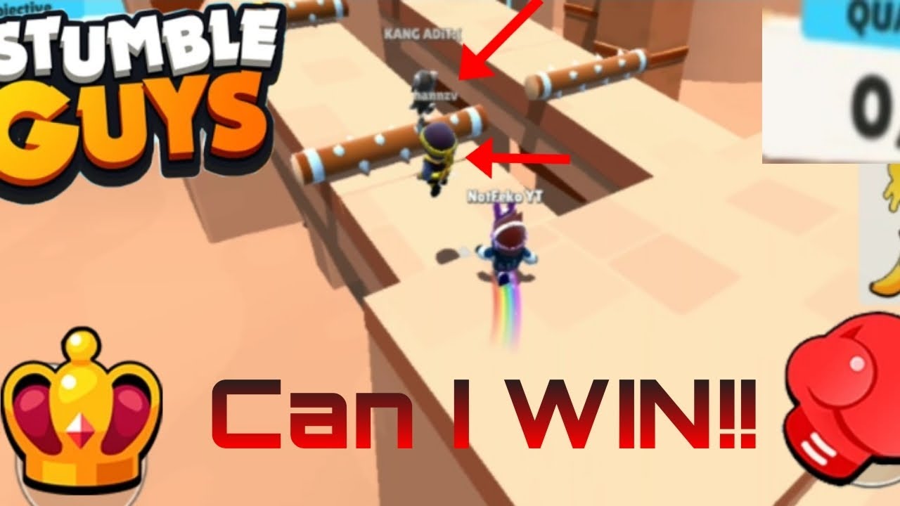Can I WIN in STUMBLE GUYS || intense match ever in my GAME || NEW 🥵🥵🥶🥵😈 ...