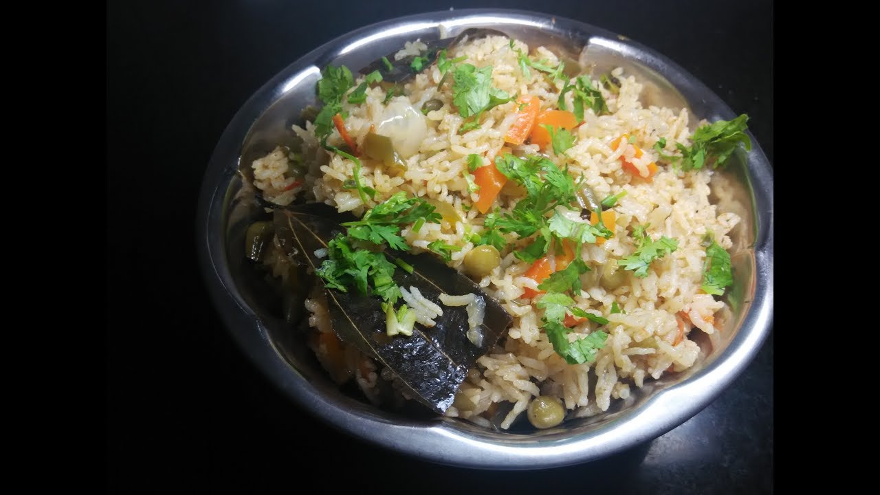 Curd Veg., Biryani Recipe | Easy and Simple Veg Biryani Recipe ...