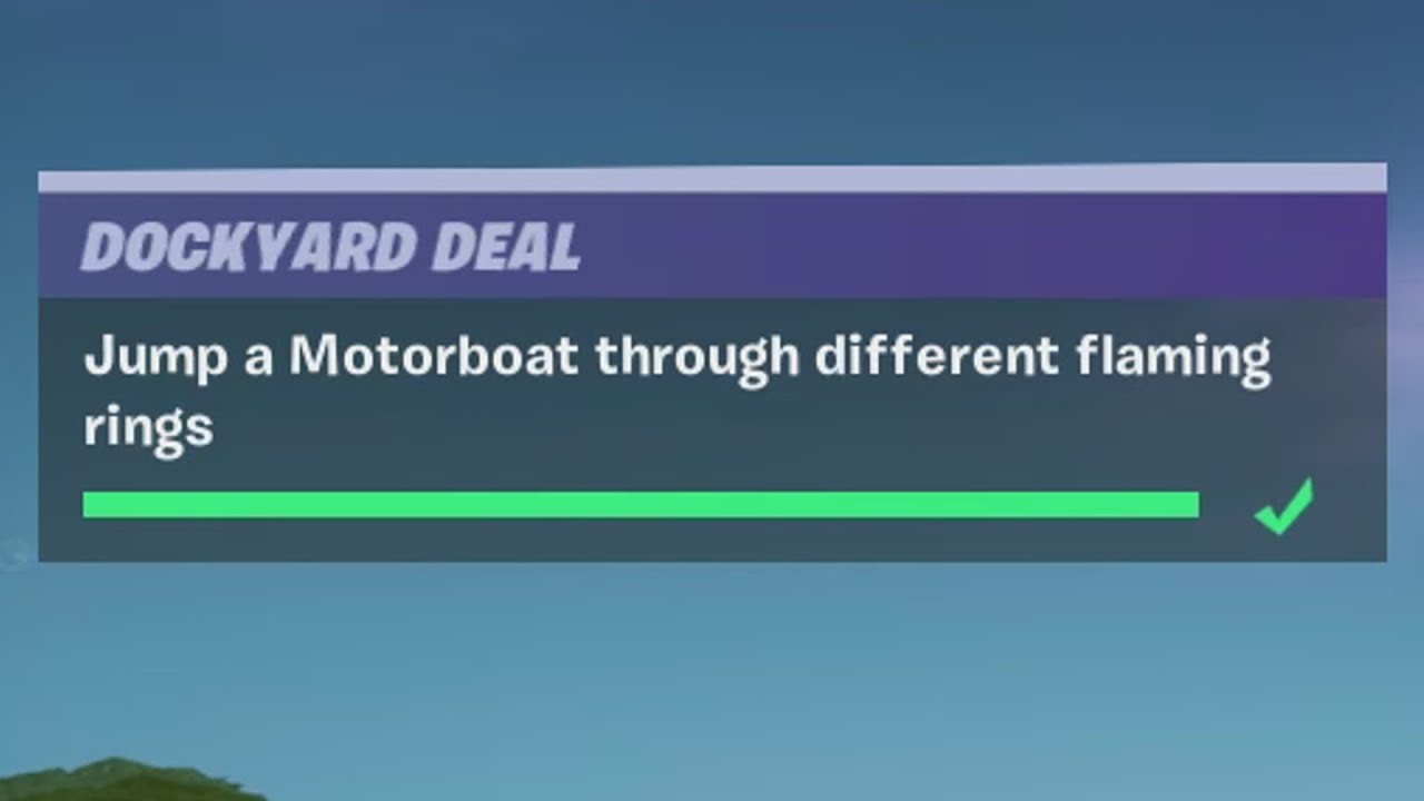 Jump a Motorboat through different Flaming rings - Dockyard Deal ...