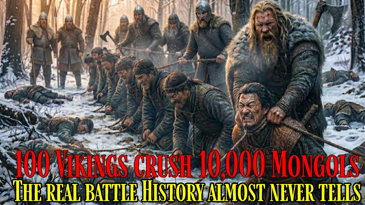 100 Vikings Massacre 10,000 Mongols The Battle History Tried to Hide ...