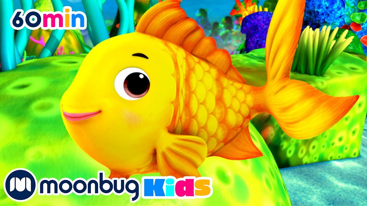 Counting Fish | 123s ABCs | Little Baby Bum | Kids Songs | Nursery ...